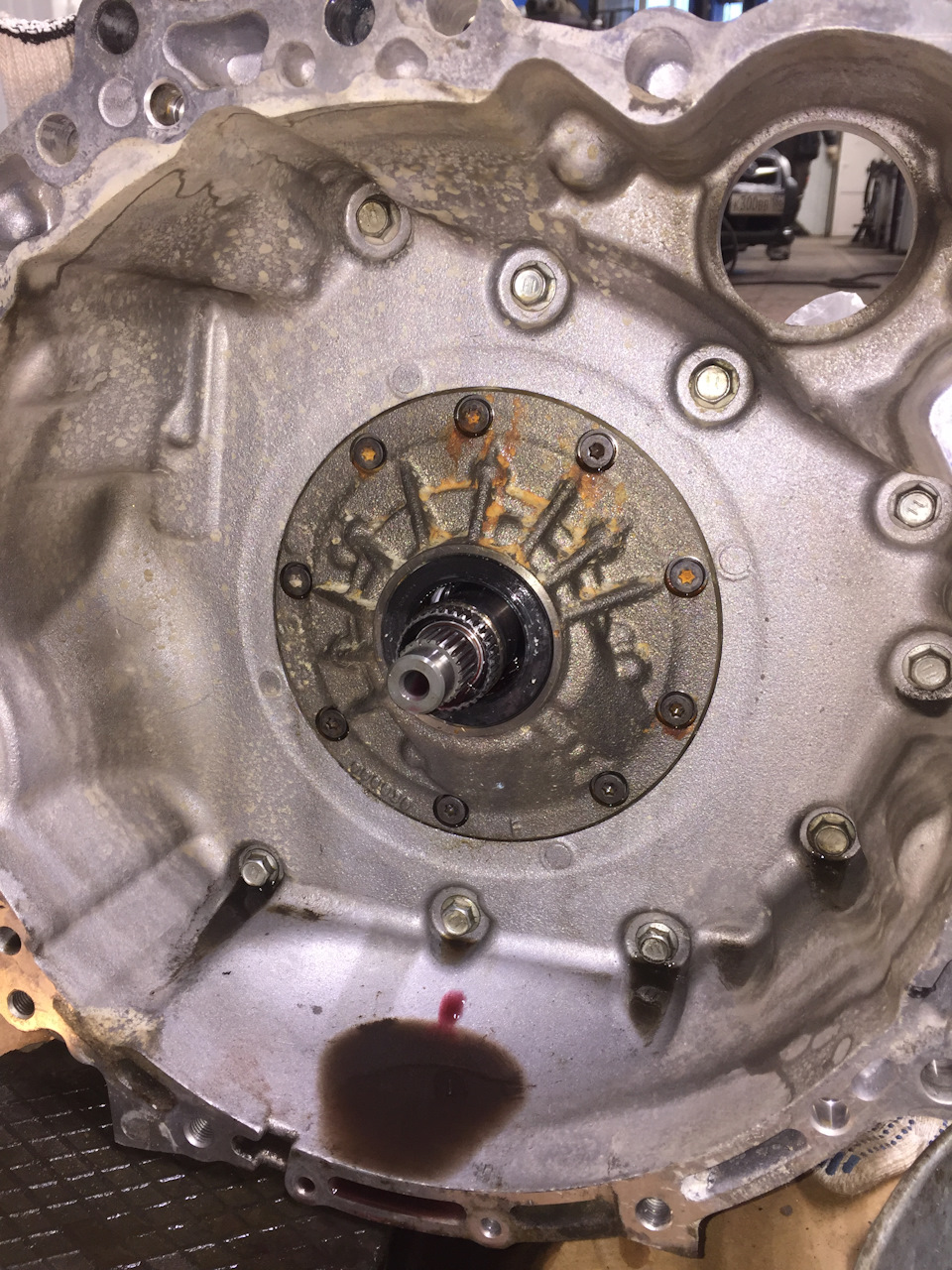 Сальники АКПП, течь масло — Lexus RX (3G), 3,5 л, 2010 года | визит на ...