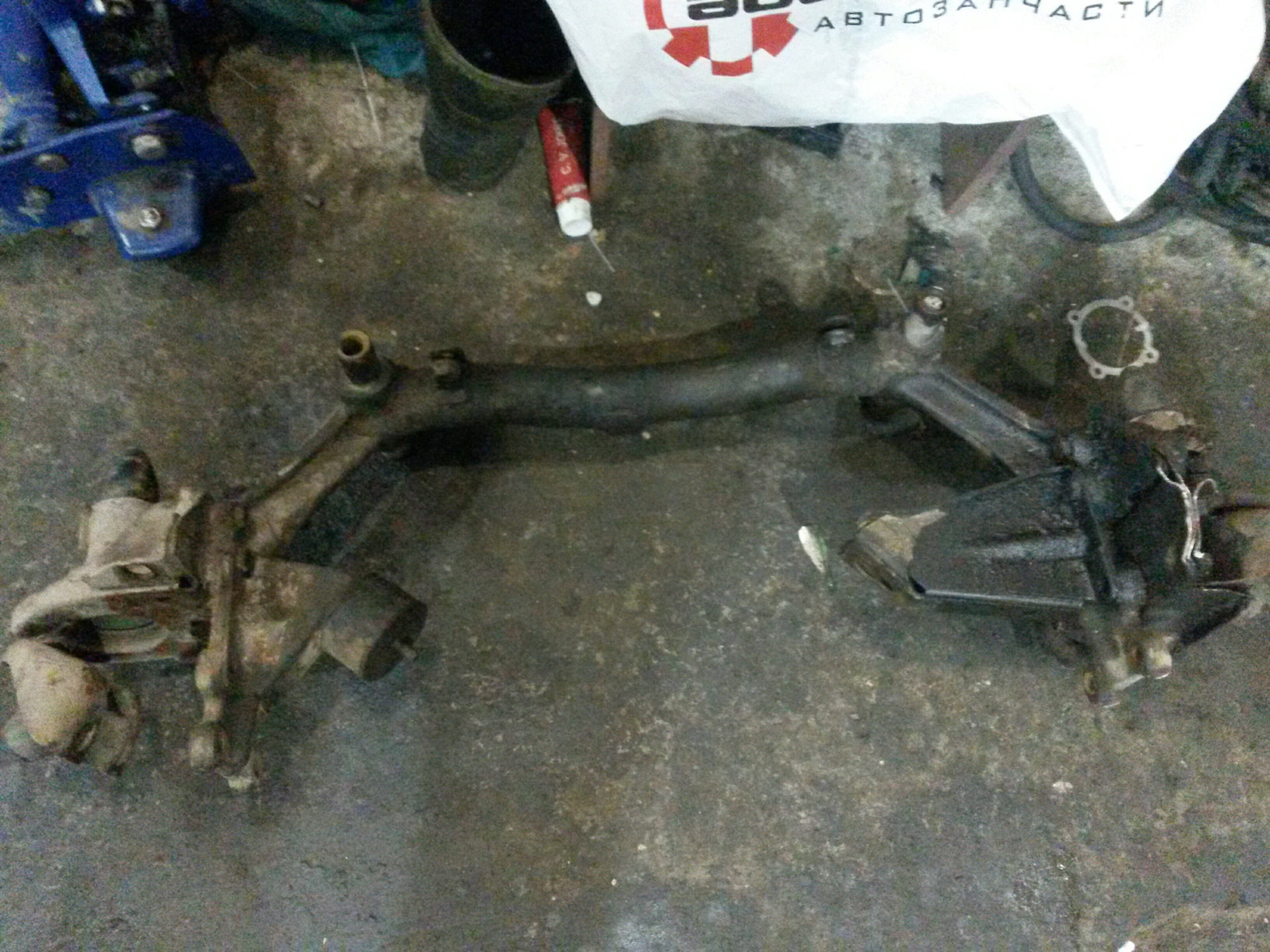 Подвеска перед ч.1 — Asia Rocsta R2, 2,2 л, 1995 года | своими руками ...