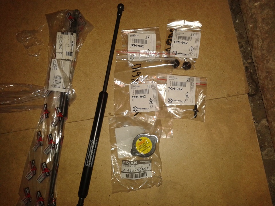 Пришли первые запчасти — Nissan Maxima QX (A33), 3 л, 2000 года ...