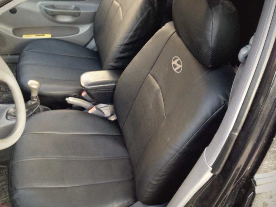 Прикупил четкие чехлы) — Hyundai Accent (3G), 1,5 л, 2008 года ...
