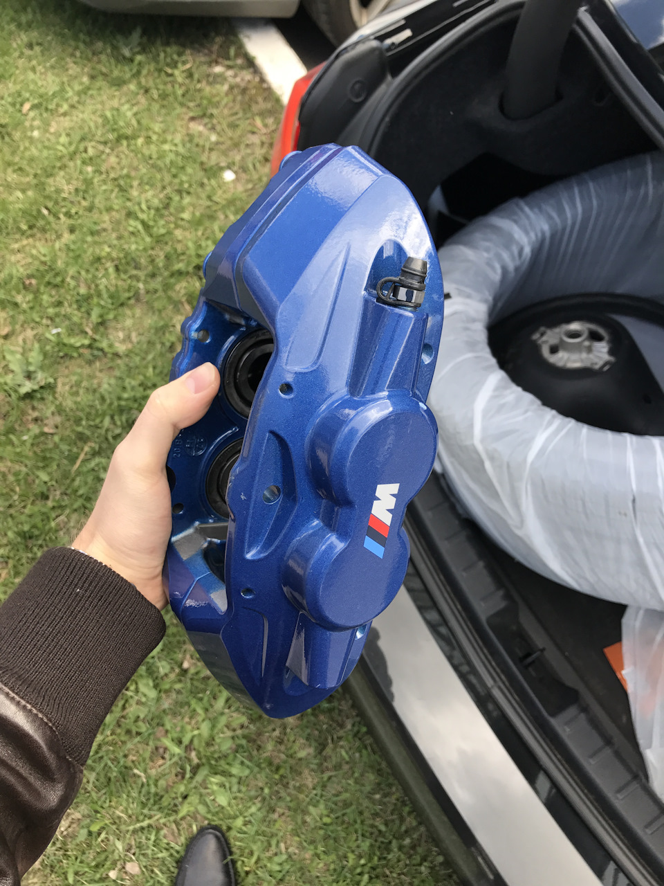 Наконец то тормоза и привет 370мм — BMW 3 series (F30), 2 л, 2014 года ...