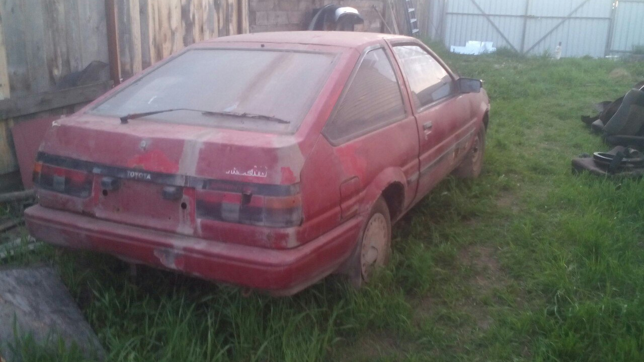 Toyota Sprinter Trueno (85) 1.5 бензиновый 1984 | АЕ-85 поедет! на DRIVE2