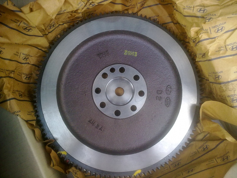 Новый маховик и сцепление от Санта ФЕ — Hyundai Sonata IV (EF), 2,7 л ...