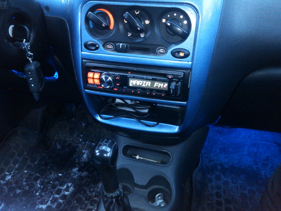 Поставил магнитолку Alpine CDE-120RR — Daewoo Matiz (M100/M150), 0,8 л ...