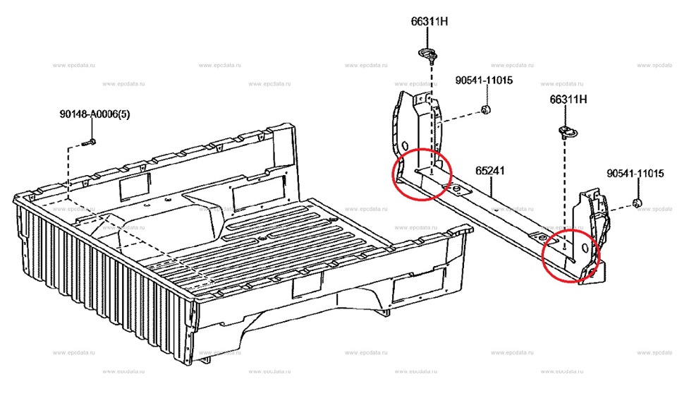 без сварки не обойтись! — Toyota Tacoma (2G), 4 л, 2008 года | своими ...