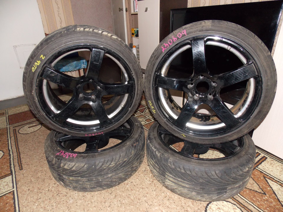 JIC Мgic J-Force 05 wheels — Toyota Aristo (I), 3 л, 1992 года ...