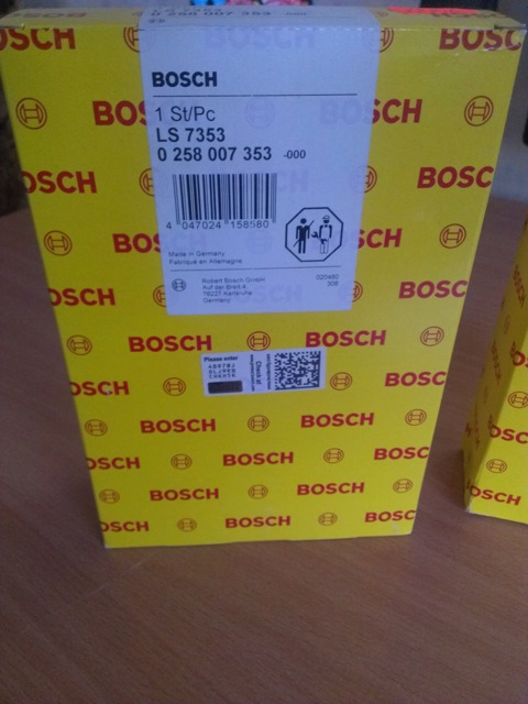 0258007353 ЛЯМБДА-ЗОНД BOSCH | Запчасти на DRIVE2