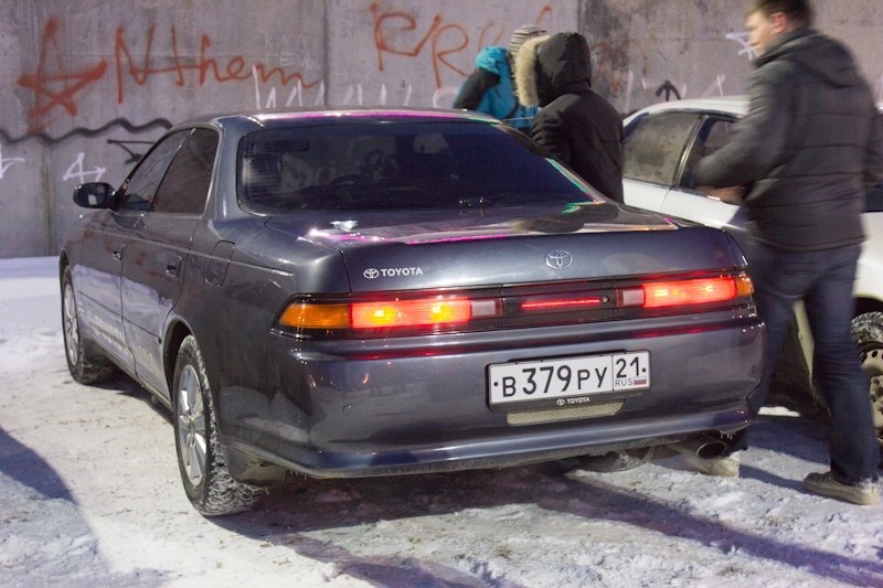 Сдвиг с мертвой точки) — Toyota Mark II (90), 2 л, 1993 года | просто ...