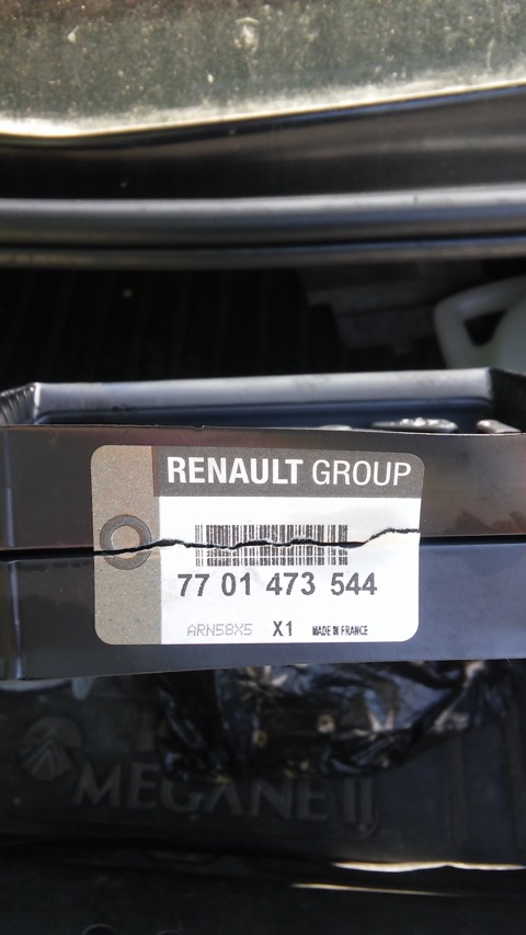 7701473544 Сальник коленчатого вала RENAULT | Запчасти на DRIVE2