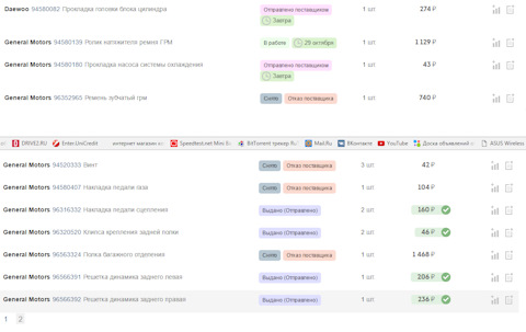 94580082 Прокладка, головка цилиндра GM | Запчасти на DRIVE2