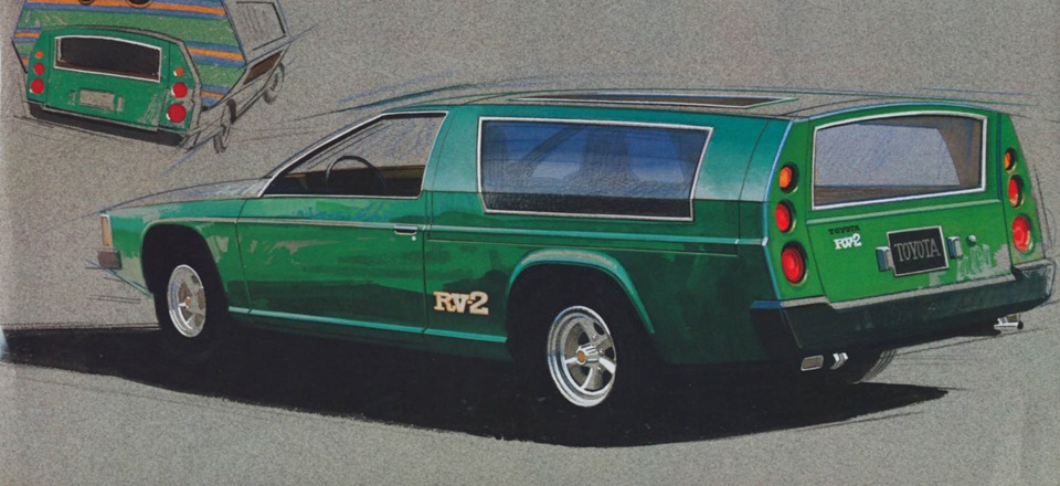 Toyota RV-2. Концепт 1972 года. — DRIVE2