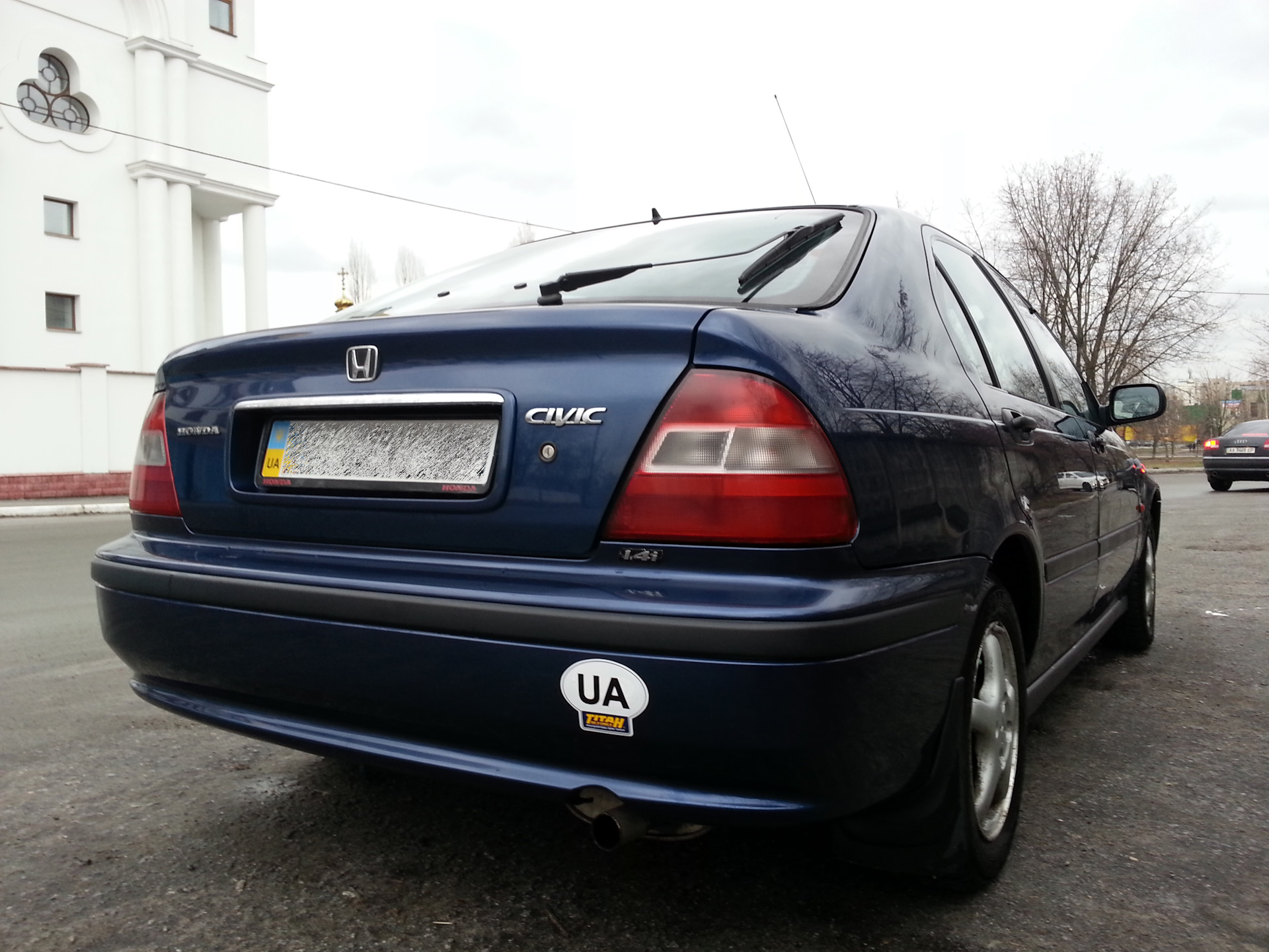 Год за рулем и вообще — Honda Civic Fastback (6G), 1,4 л, 1997 года ...