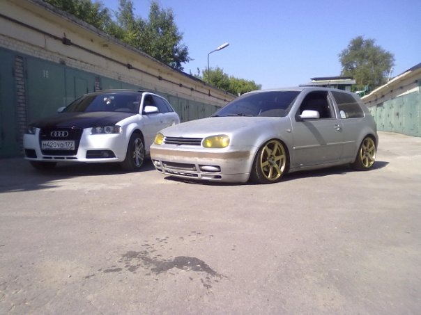 (Static Drop) — Volkswagen Golf Mk4 GTI, 1,8 л, 2003 года | тюнинг | DRIVE2