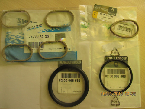 8200068583 Прокладка корпуса дроссельной заслонки RENAULT | Запчасти на ...