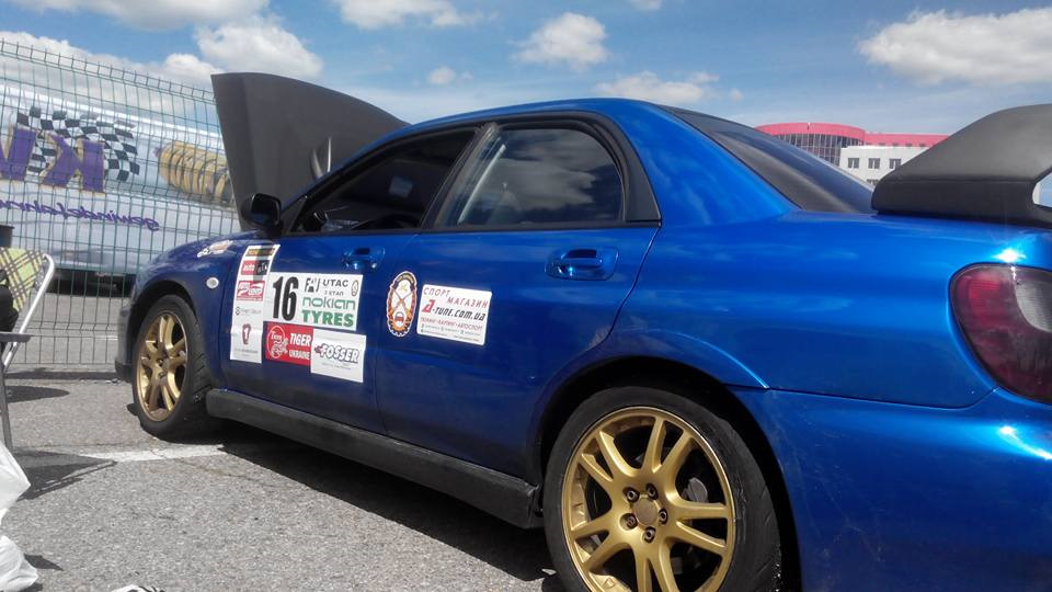 UTAC 2016. Киев Чайка. 3 этап — Subaru Impreza WRX (GD/GG), 2 л, 2003 года | соревнования | DRIVE2