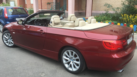 BMW 3 series Convertible (E93) 2.0 бензиновый 2010 | Red Devil на DRIVE2