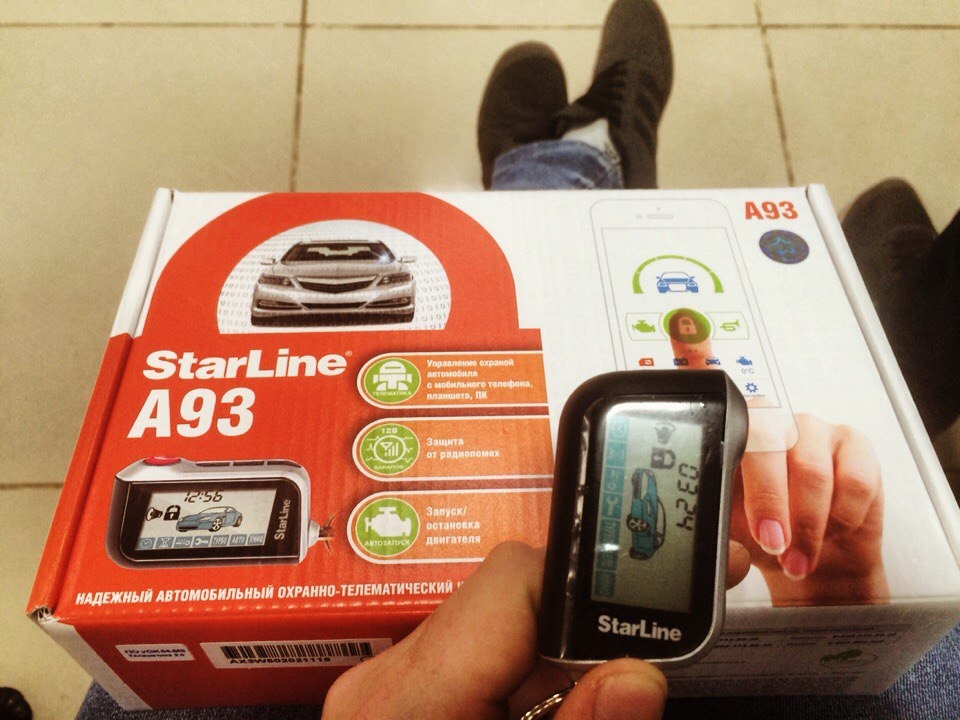 StarLine A93 CAN+LIN — Lada Приора седан, 1,6 л, 2015 года | электроника | DRIVE2