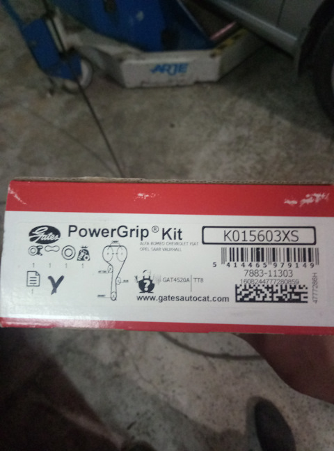 K015603XS Комплекты деталей для ремней грм GATES | Запчасти на DRIVE2