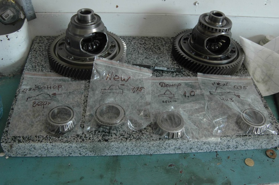 Строим коробку передач Getrag F23 (1) — Opel Astra F, 1,7 л, 1993 года ...