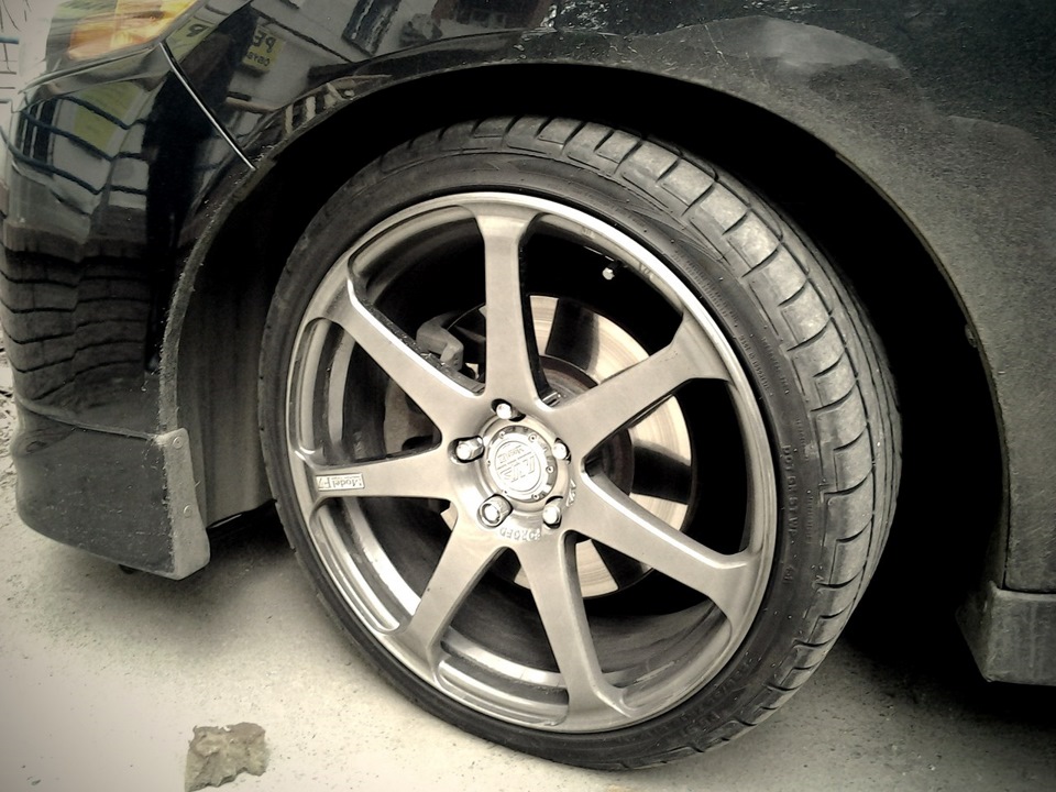 AVS F7 R19 — Honda Accord (8G), 2,4 л, 2009 года | фотография | DRIVE2