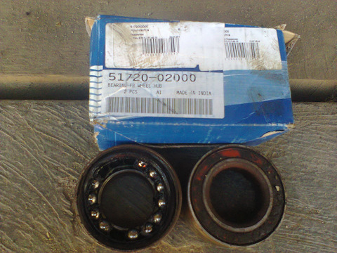 5172002000 ШАРИКОВЫЙ ПОДШИПНИК D=50ММ KIA HYUNDAI | Запчасти на DRIVE2