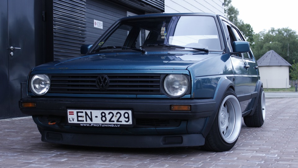 Volkswagen Golf Mk2 1.3 бензиновый 1991 | '91 static на DRIVE2