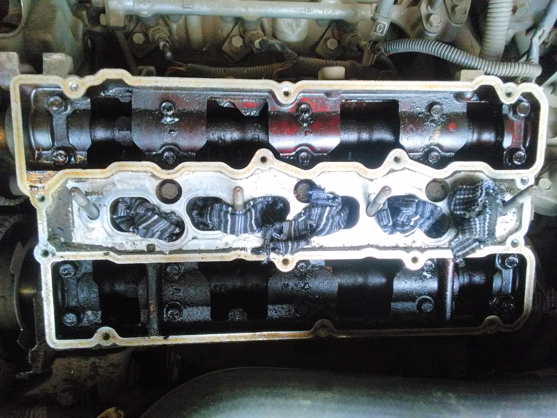 Замена МСК и чистка гидриков с разбором — Mitsubishi Diamante (2G), 2,5 ...