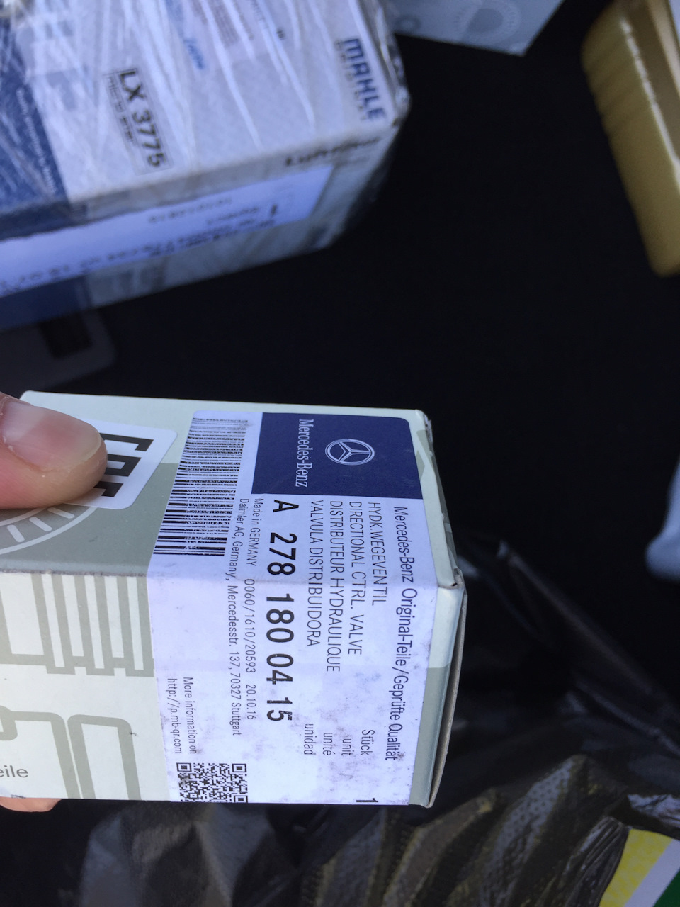 A2781800415 Клапан перепускной помпы масляной Mercedes | Запчасти на DRIVE2