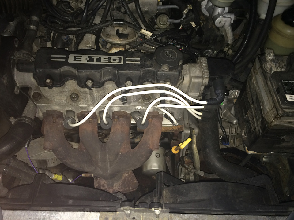 Бронепровода нулевого сопротивления — Chevrolet Lanos, 1,5 л, 2006 года ...