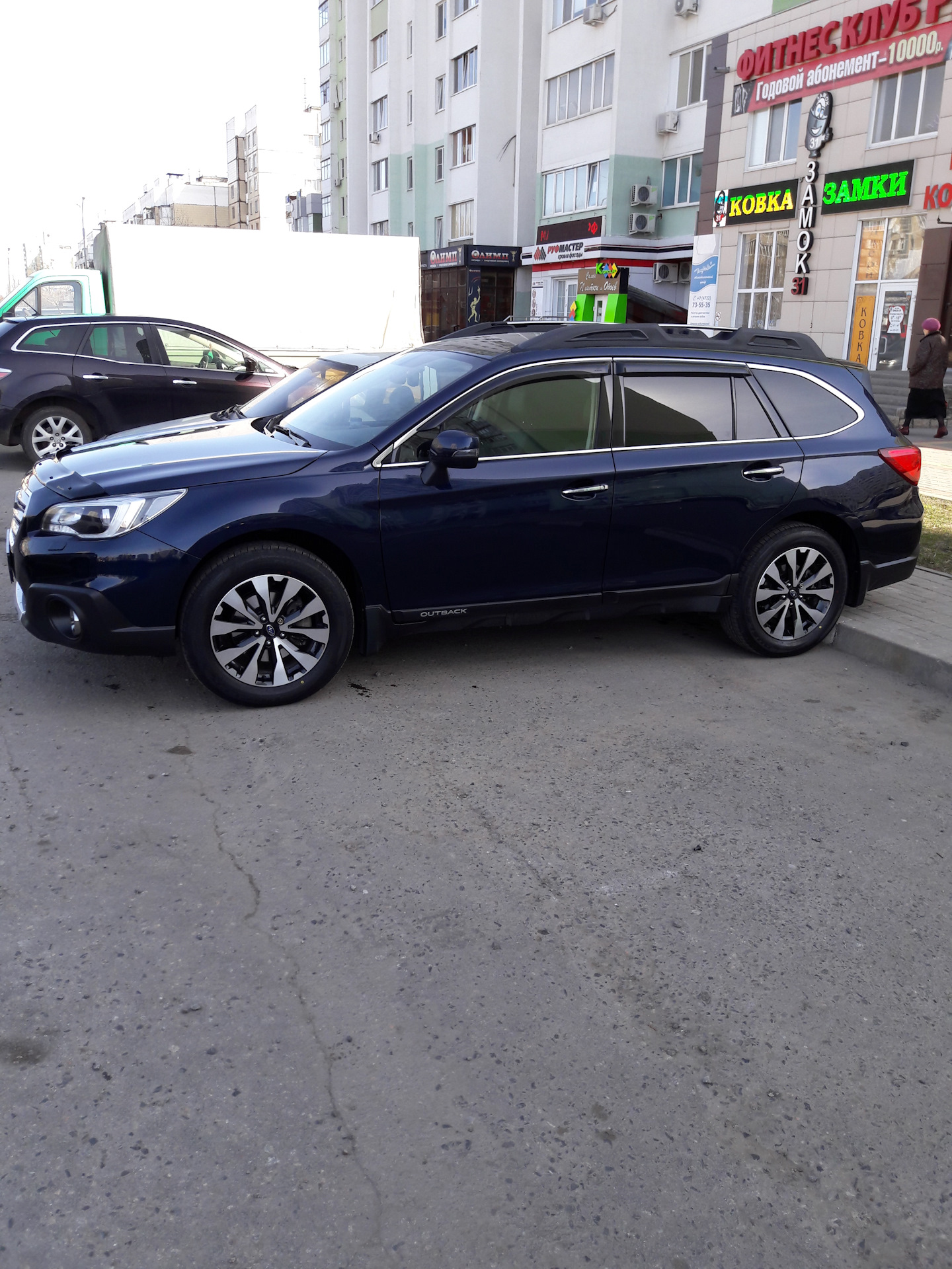 Наконец то на лете.Похож на Ауди.( — Subaru Outback (BS), 2,5 л, 2016 ...