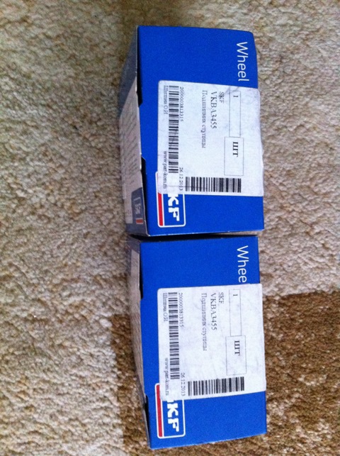 VKBA3455 Комплект подшипника ступицы колеса SKF | Запчасти на DRIVE2