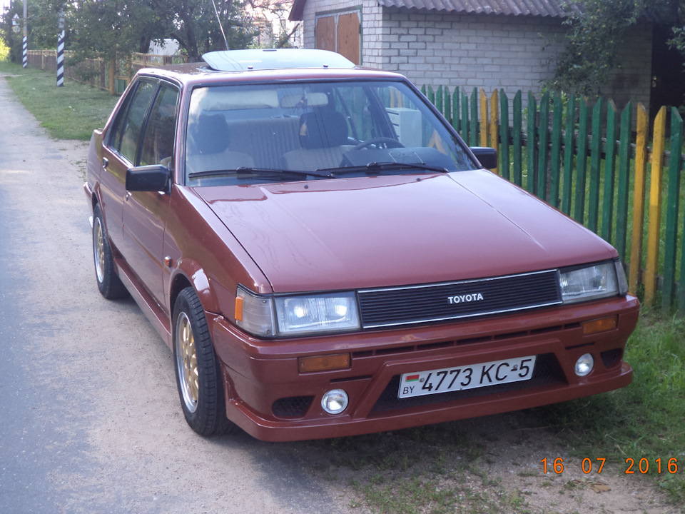 несколько фот. — Toyota Corolla (80), 1,6 л, 1983 года | фотография ...