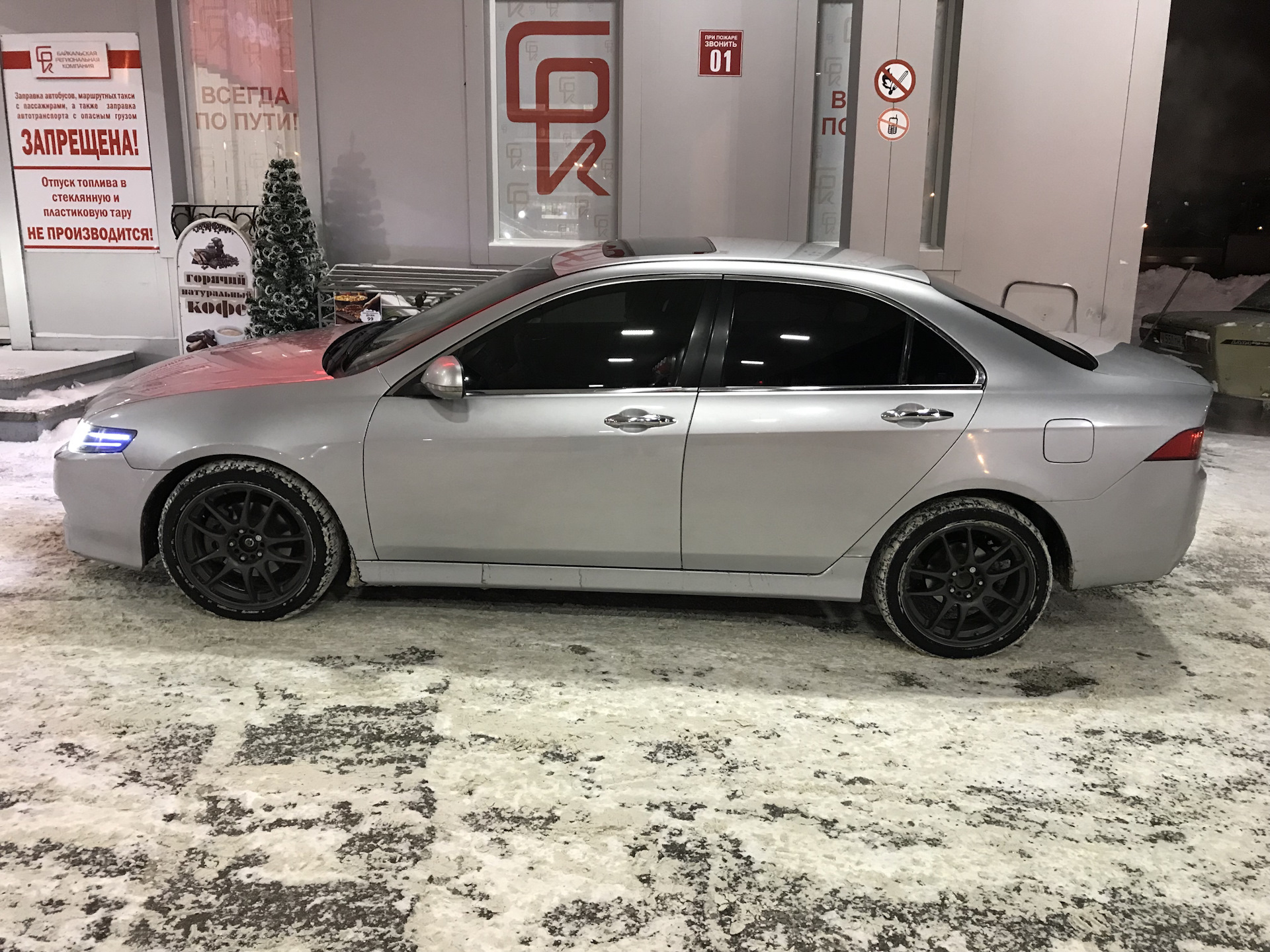 Замена штатного литья на Work CR-KAI R18 — Honda Accord (7G), 2,4 л, 2006 года | колёсные диски ...