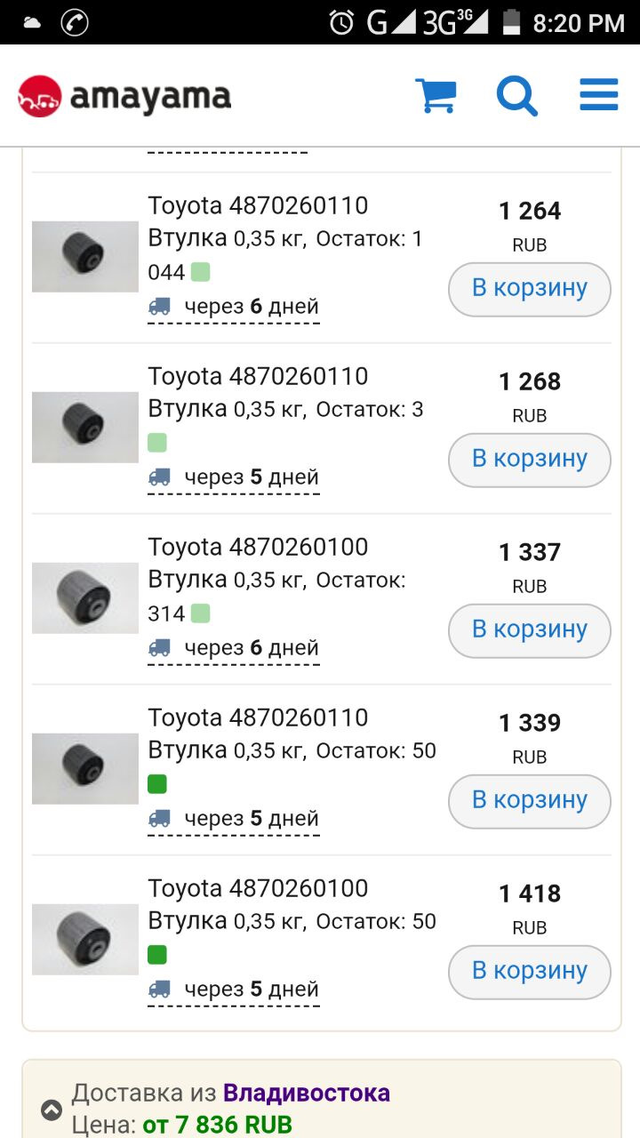4870260110 Сайлентблок TOYOTA LEXUS | Запчасти на DRIVE2