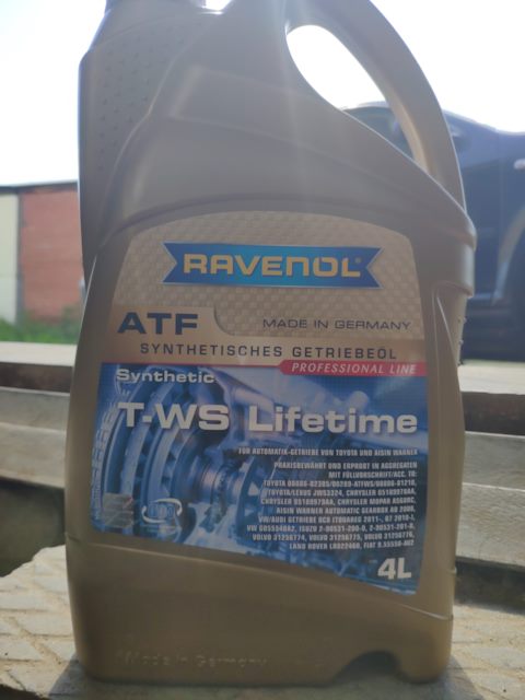 00289ATFWS Масло трансмиссионное синтетическое ATF WS, 1л TOYOTA LEXUS ...