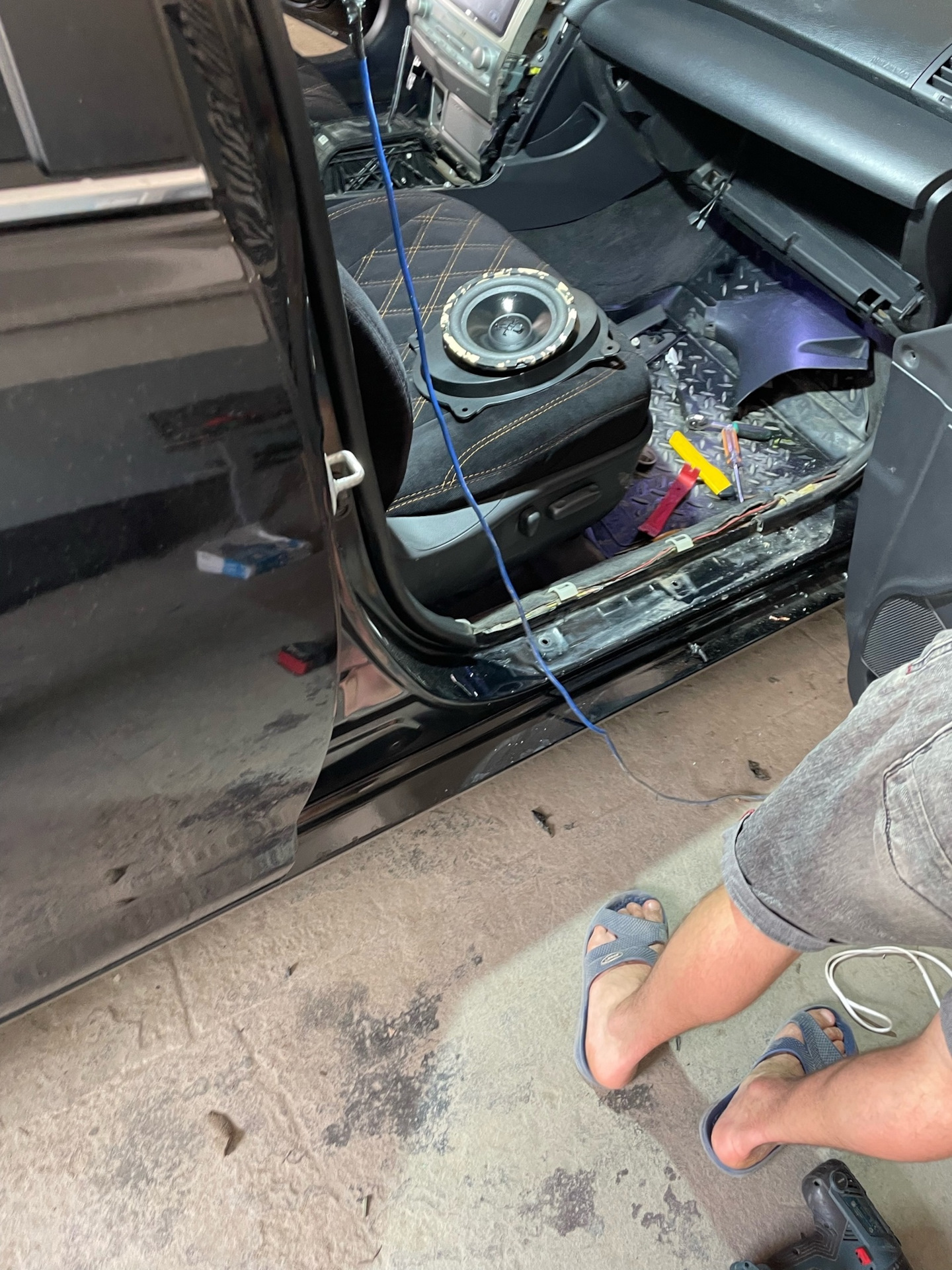 Компонентная акустика DL Audio Python 165 Comp — Toyota Camry (XV40), 3,5 л, 2006 года ...