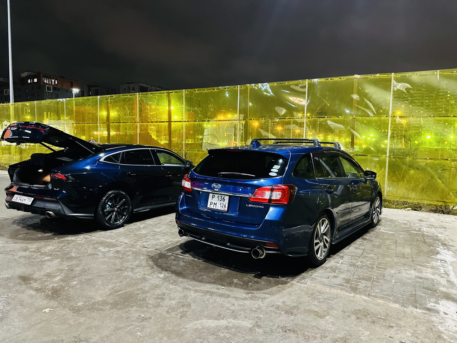 Поперечины turtle air 3 plus — Subaru Levorg (VM), 1,6 л, 2014 года ...