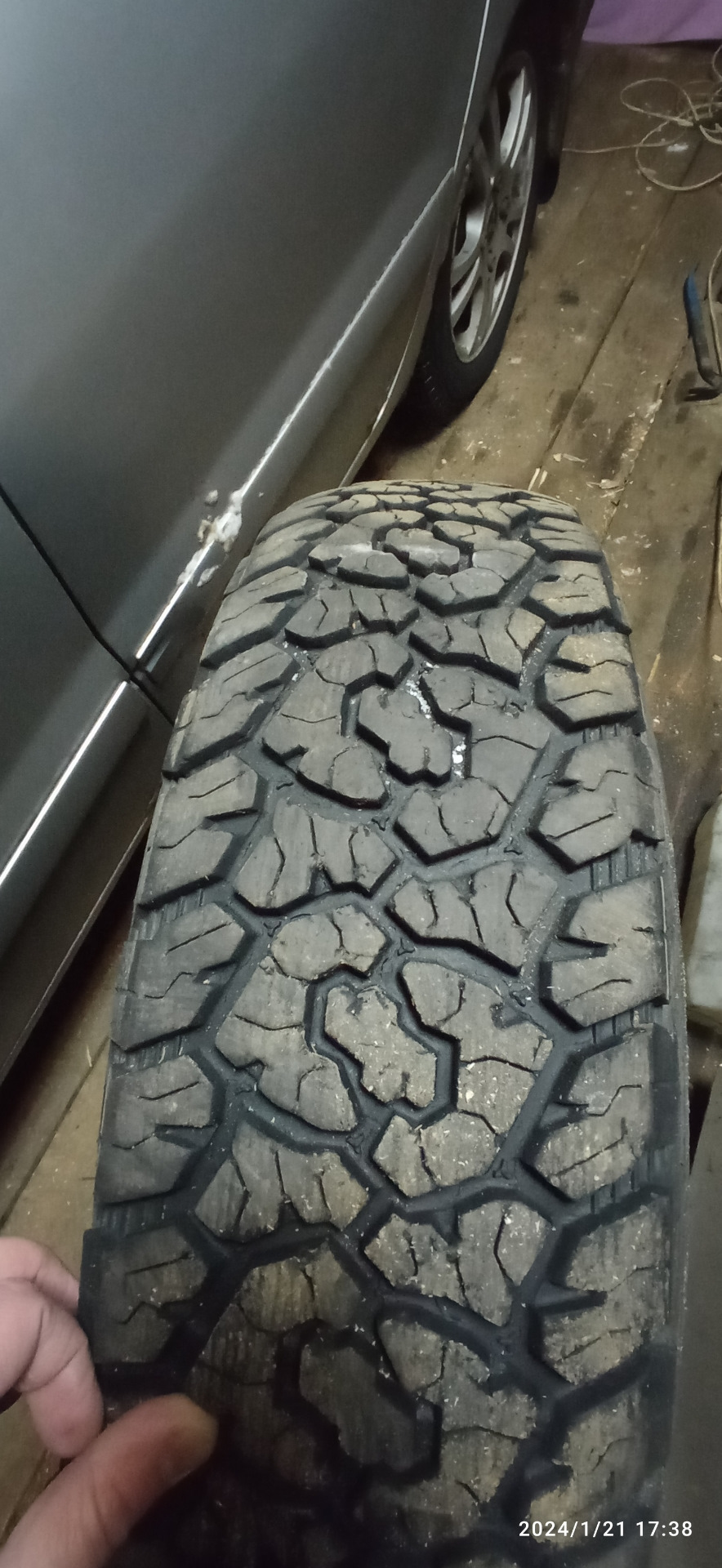 Windforce Catchfors A/T II 235/85 R16 — Toyota Land Cruiser 80, 4,2 л ...