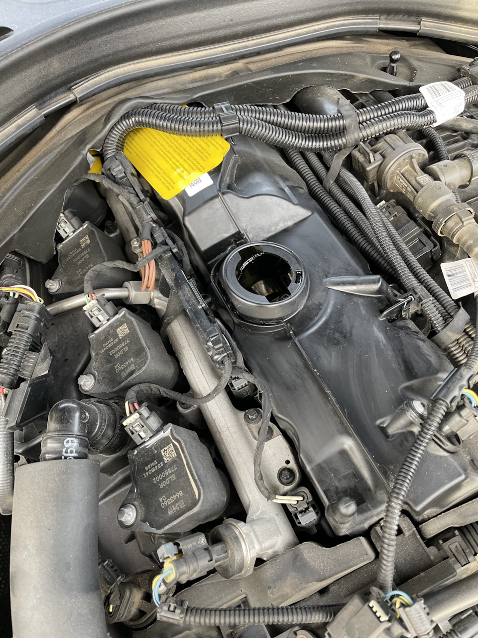 Крышка масло заливной горловины — BMW 4 series Gran Coupe (F36), 2 л ...