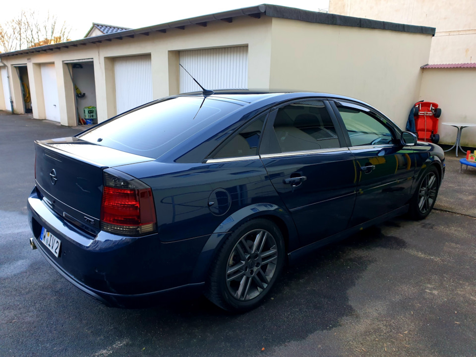 #Операция "антихром" natürlich in schwarz — Opel Vectra C, 2,2 л, 2003 ...