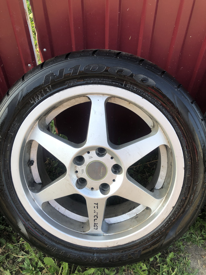 Шины летние Nexen 215/50 R17, кованые диски Made in Japan 7Jx17 ET-50 ...