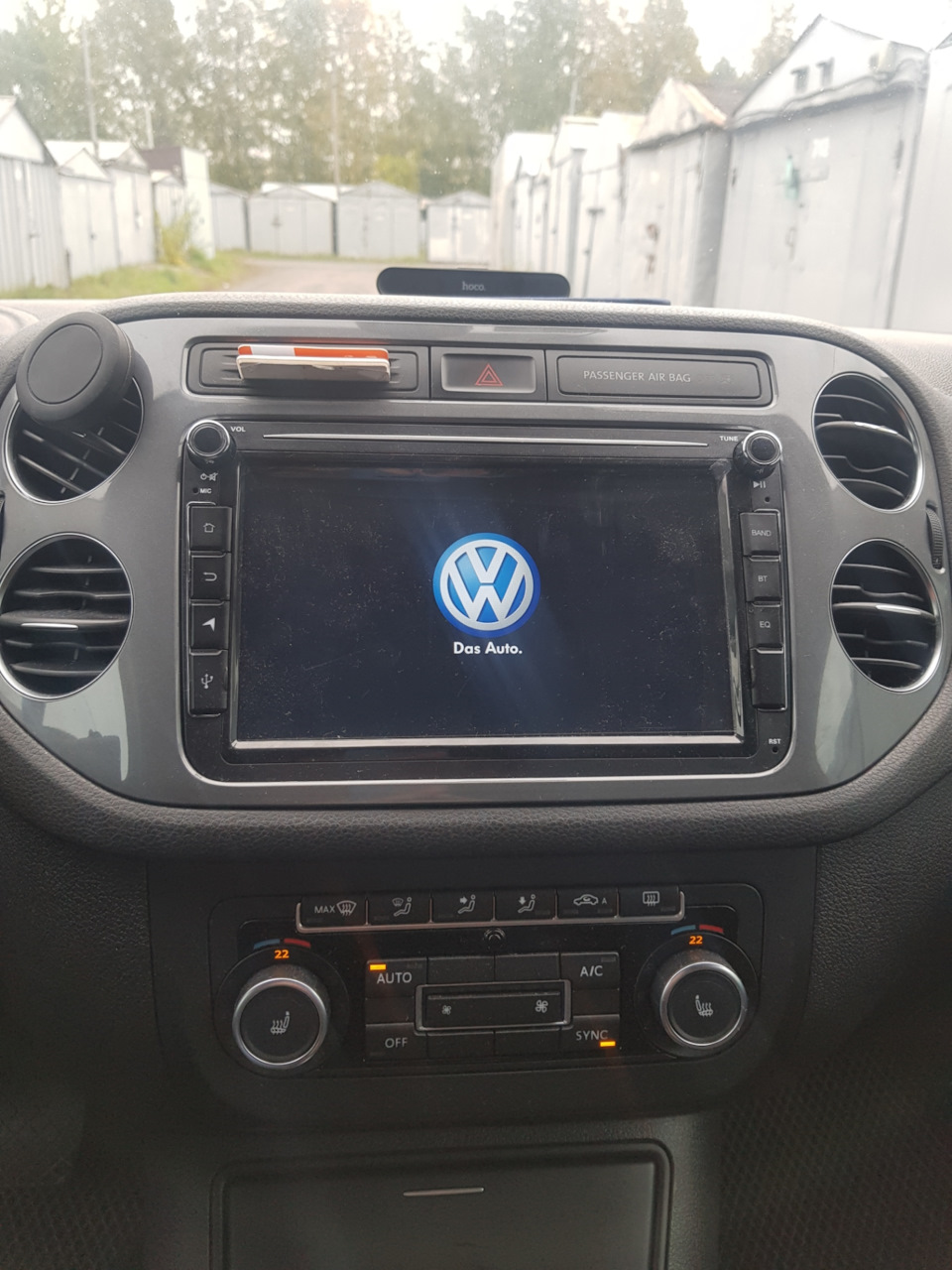 Замена магнитоллы — Volkswagen Tiguan (1G), 2 л, 2014 года | автозвук ...