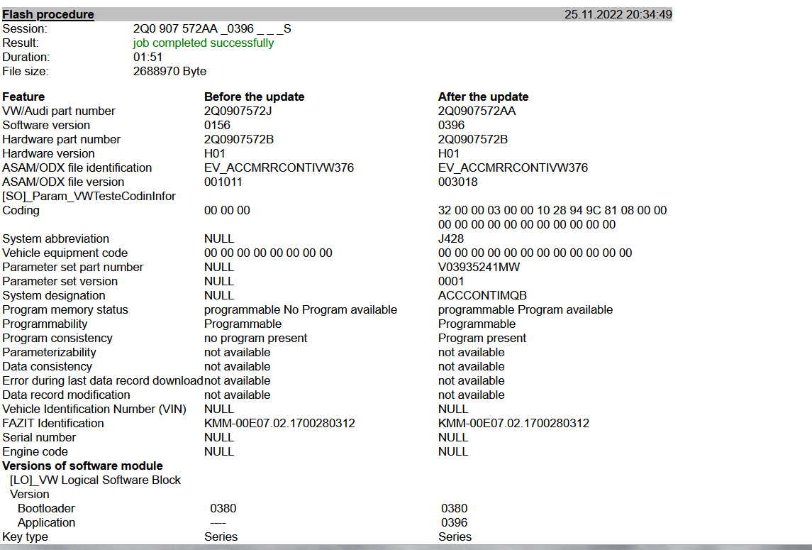 Решил обновить ACC 2Q0907572J — Volkswagen Tiguan (2G), 2 л, 2017 года | своими руками | DRIVE2