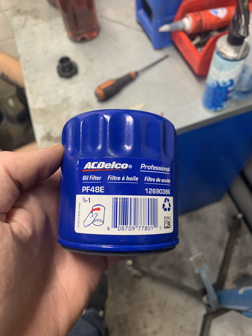 12690386 Фильтр масляный GM | Запчасти на DRIVE2