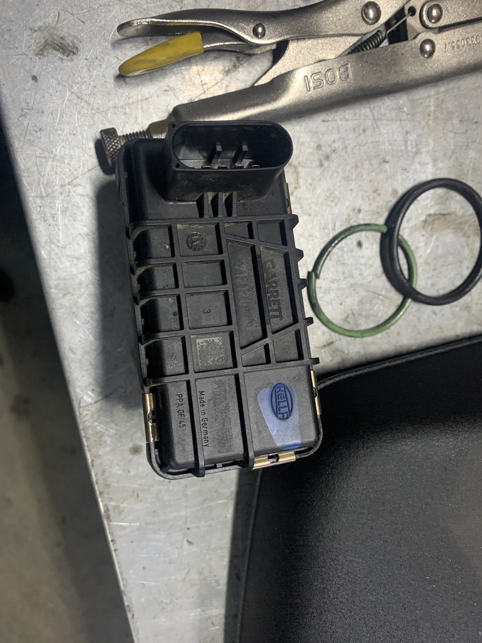 Ревизия мотора актуатора турбины и резонатор интеркулера — Jeep Grand ...