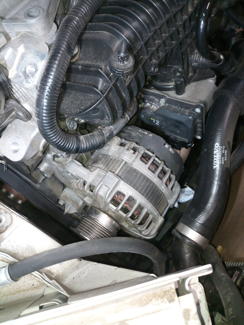 32252070 Патрубок радиатора Volvo | Запчасти на DRIVE2