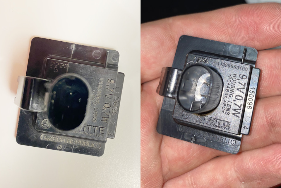 A0999068400 Подсветка номера Mercedes | Запчасти на DRIVE2