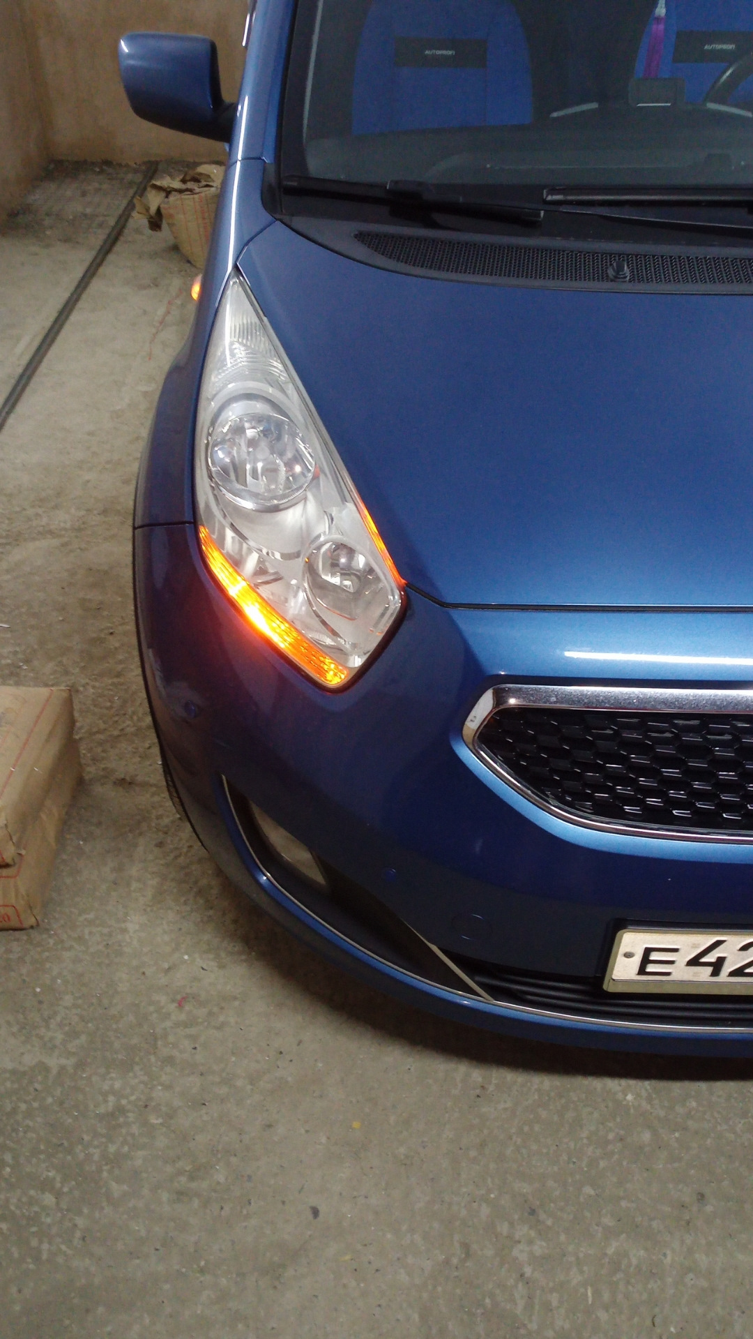 Дополнительный свет и поворотники — KIA Venga, 1,6 л, 2014 года ...