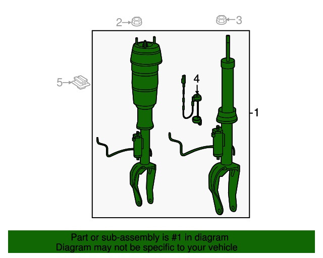A166320040080 Амортизатор подсистемы подвески пневматических подвесок ...