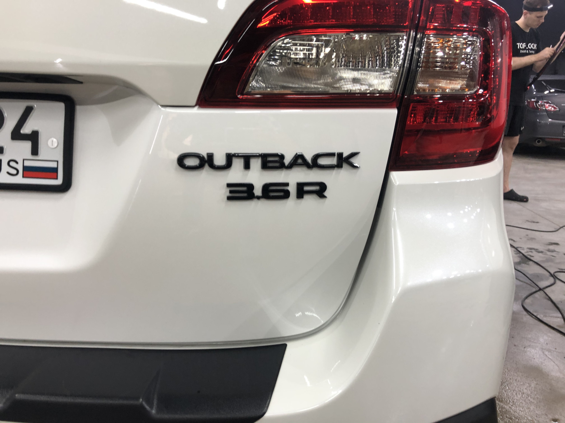 «Темная сторона» — Subaru Outback (BS), 3,6 л, 2020 года | стайлинг ...